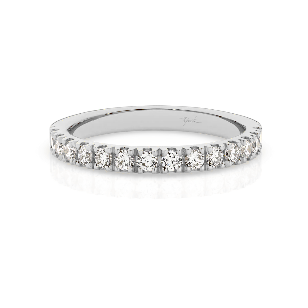 Carcelated Set White Gold Wedding Ring – York Jewellers AU
